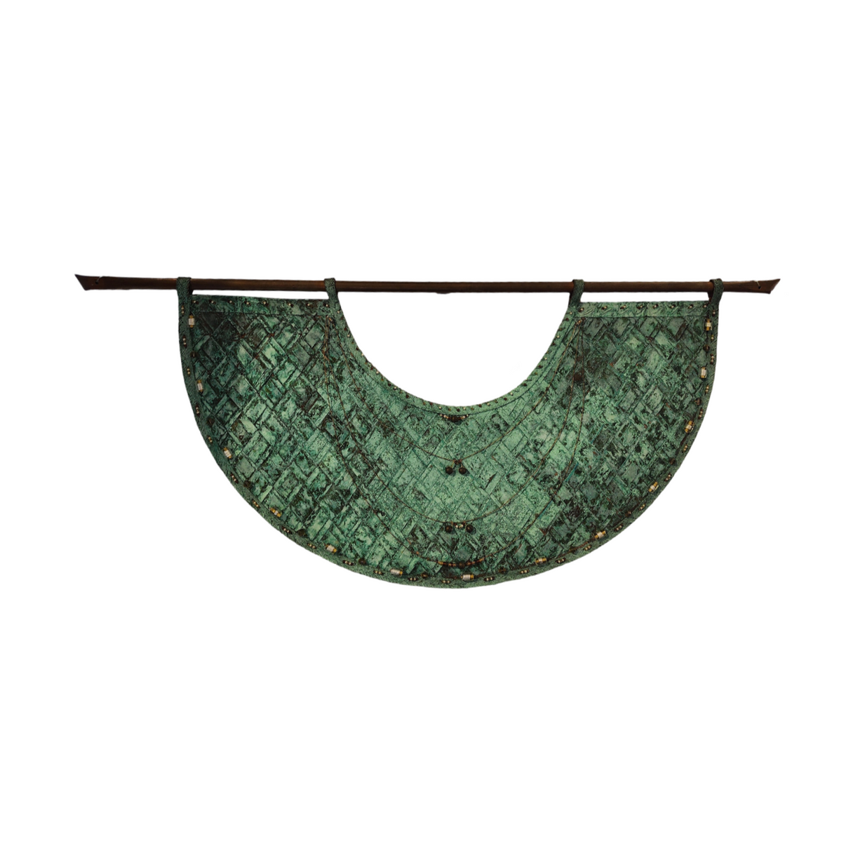 Copper Woven Collar with Beads – ORA Gallery